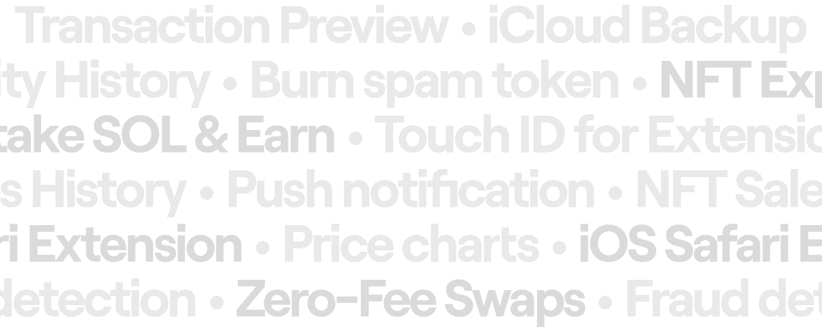 Glow — Your New Favorite Solana Wallet